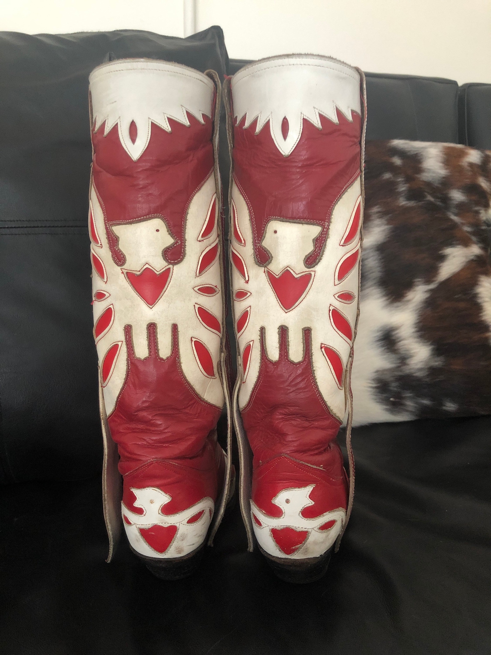 80s Vintage La Gran Bota Eagle Boots - Etsy Ireland