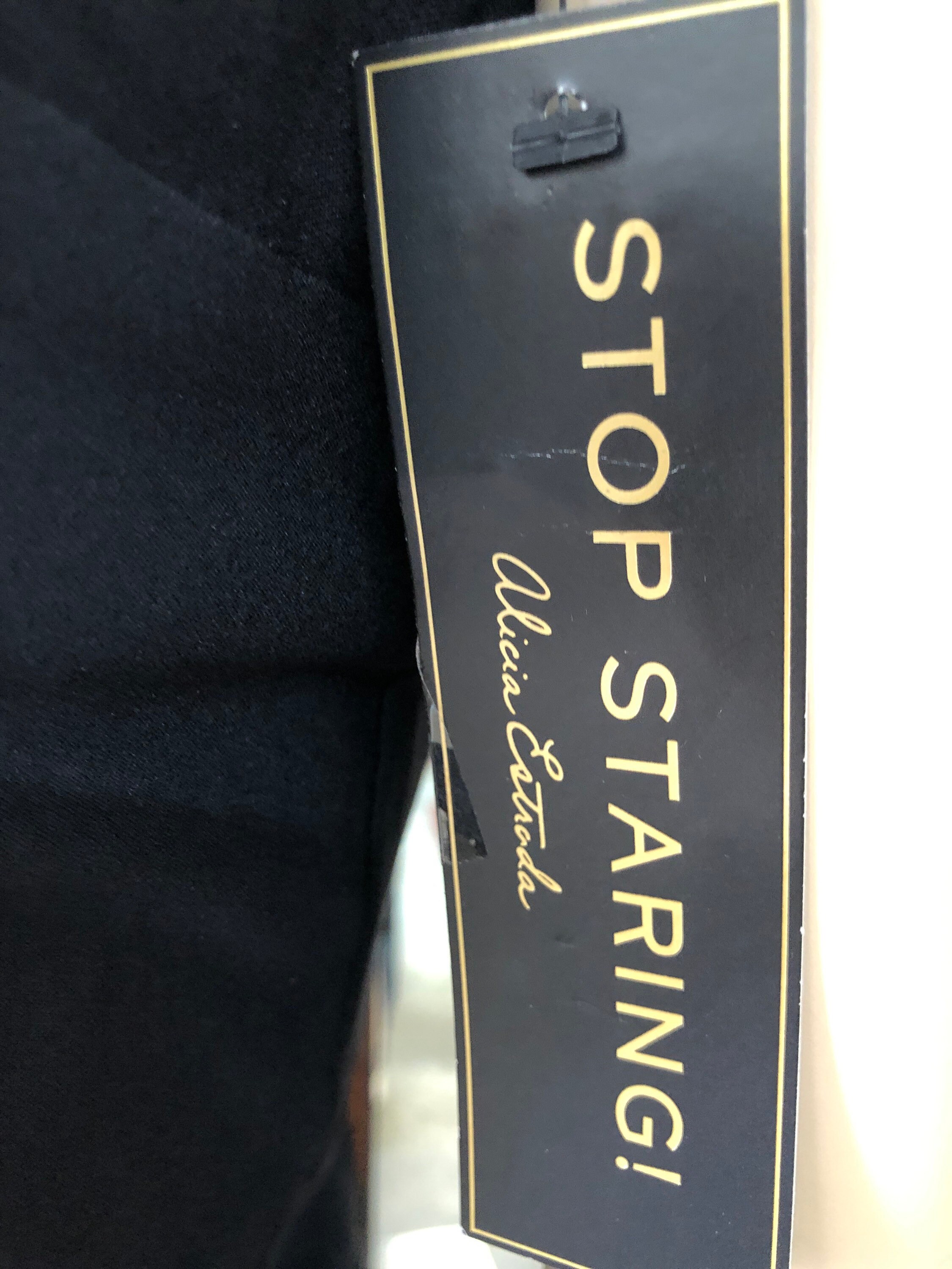 Beautiful Black Stop Staring Dress - Etsy