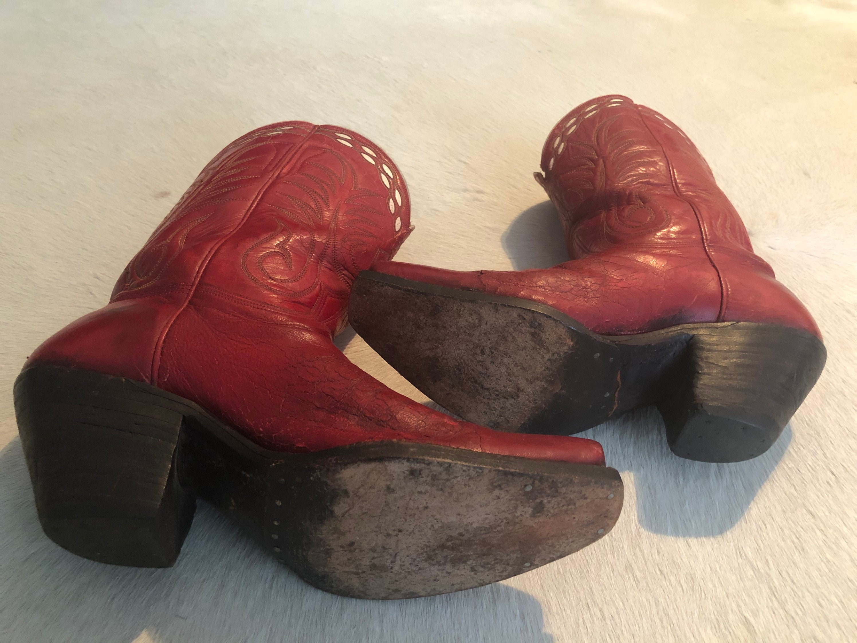 Beautiful Vintage Stewart Romero Boots - Etsy
