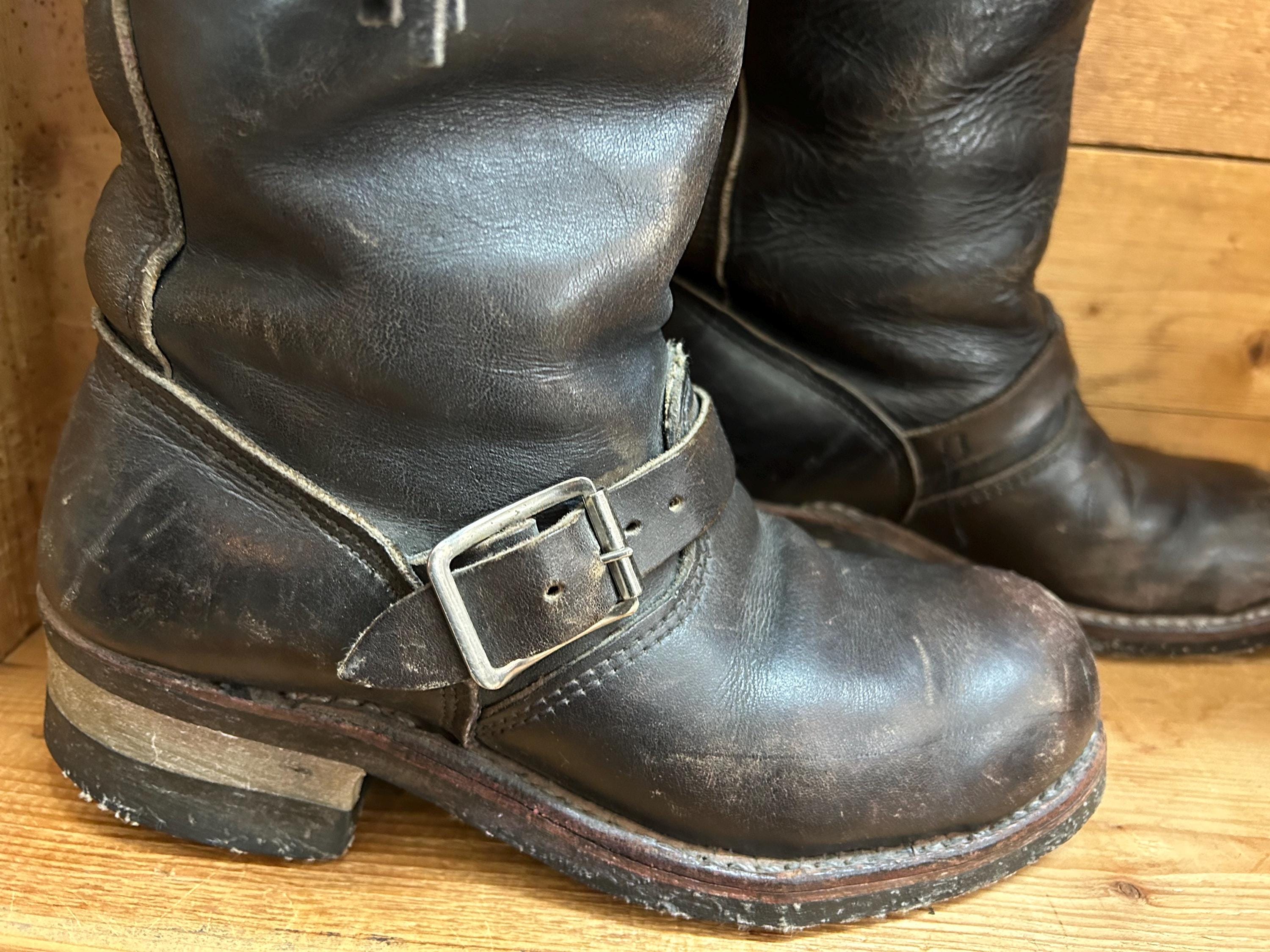 Superb Rare Vintage Engineer Boots - Etsy