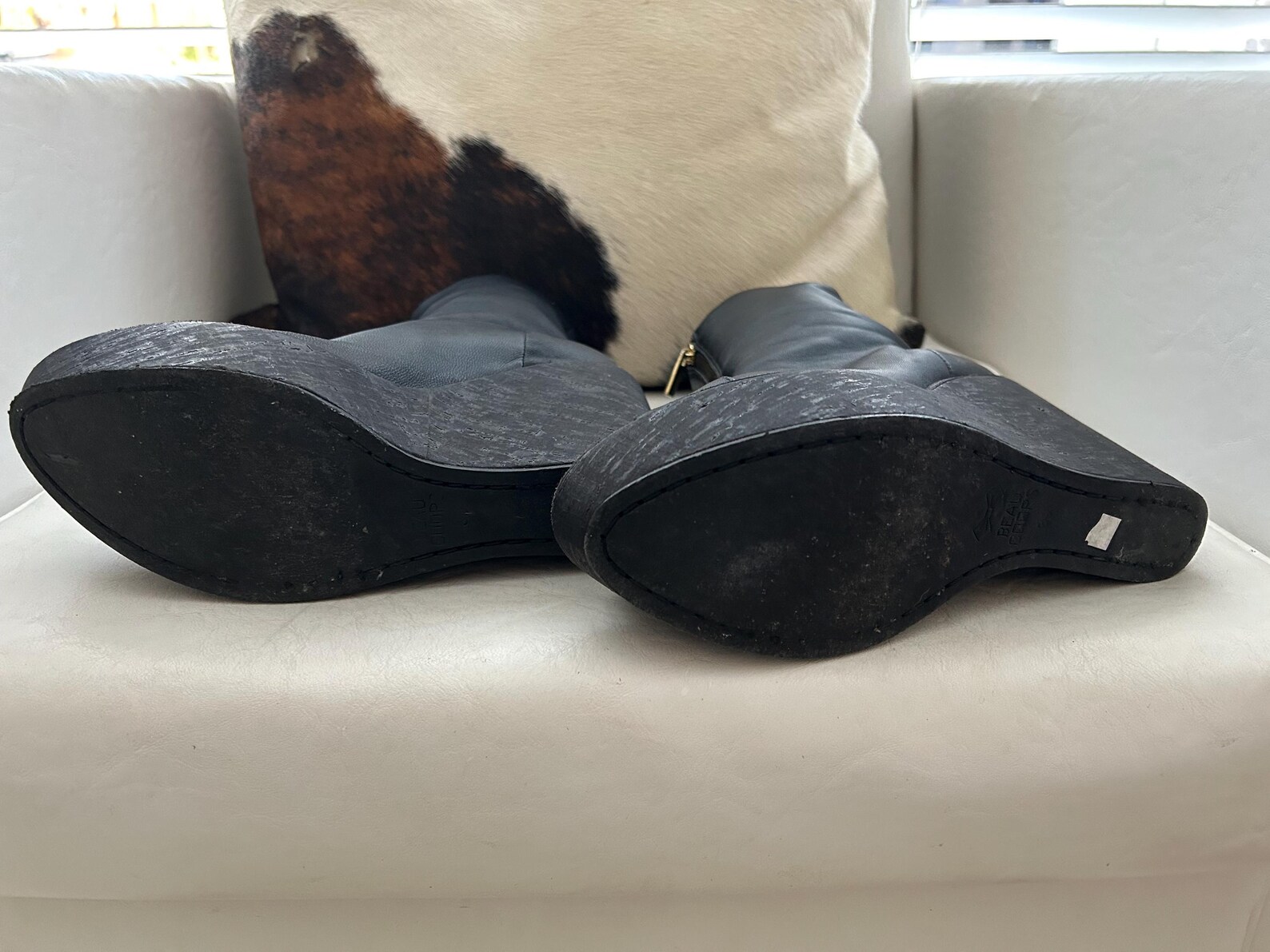 Beau Coops Zip up Leather Platform Boots - Etsy