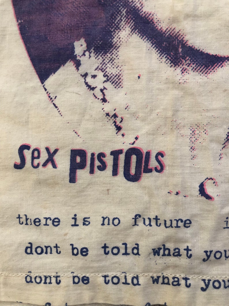 Original Seditionaries Sex Pistols Handkerchief Etsy