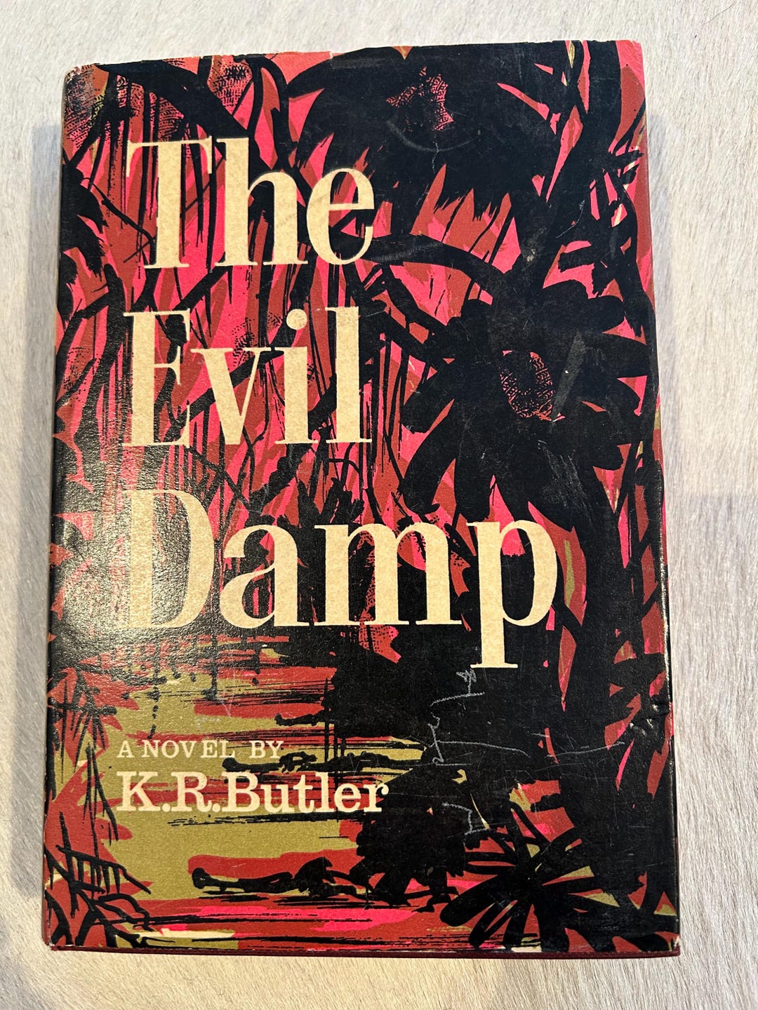 Book From 1966 “the Evil Damp” - Etsy