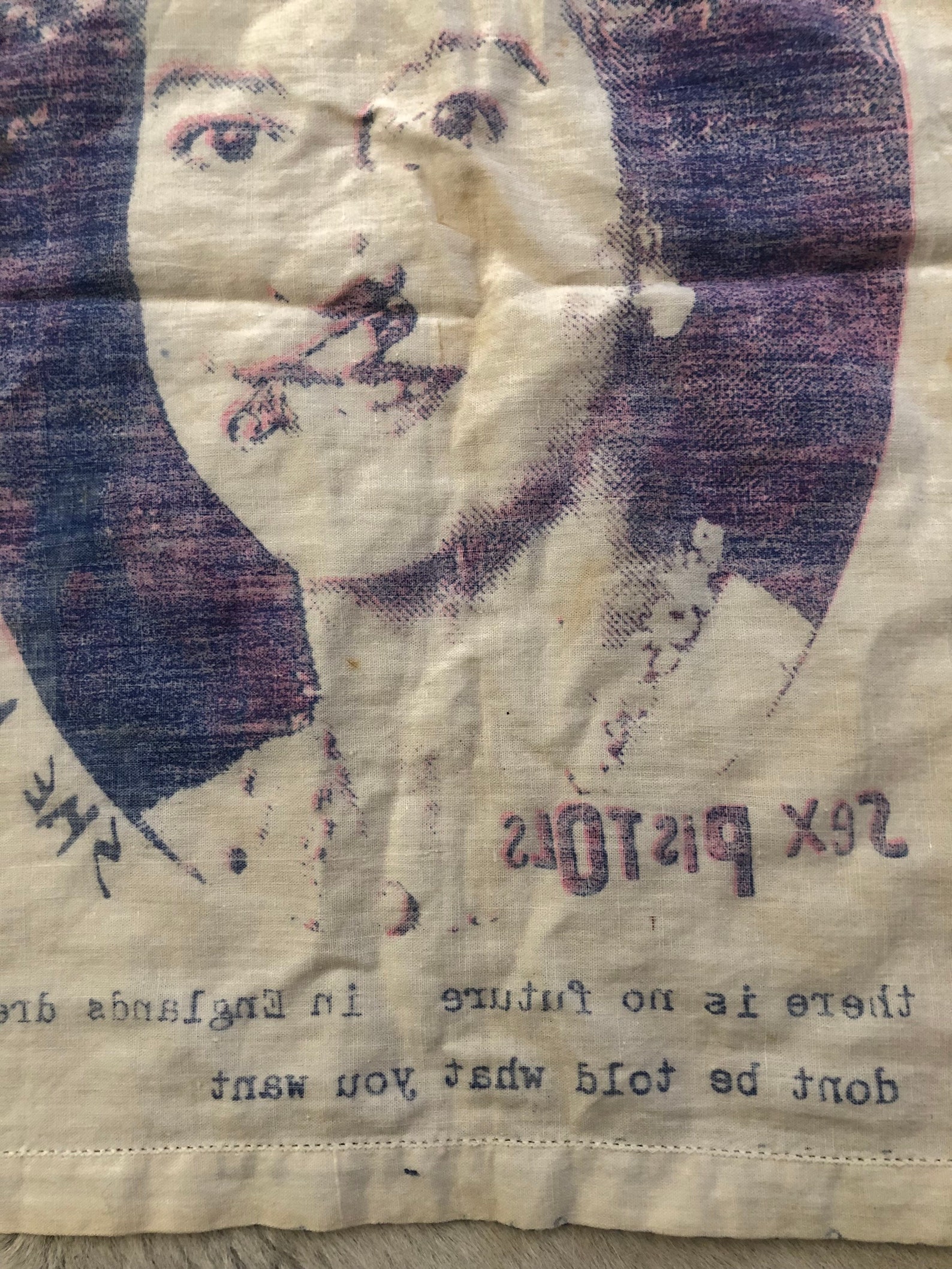 Original Seditionaries Sex Pistols Handkerchief Etsy