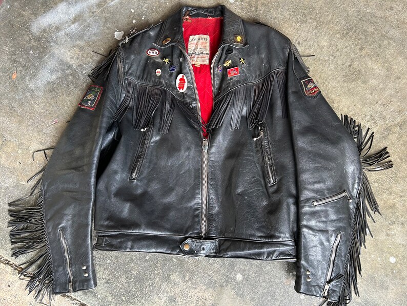 Vintage Lewis Leathers Biker Jacket - Etsy