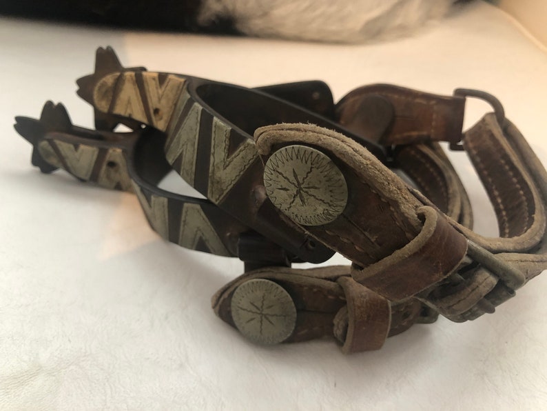 Vintage/ Antique Pair of Crockett Spurs - Etsy