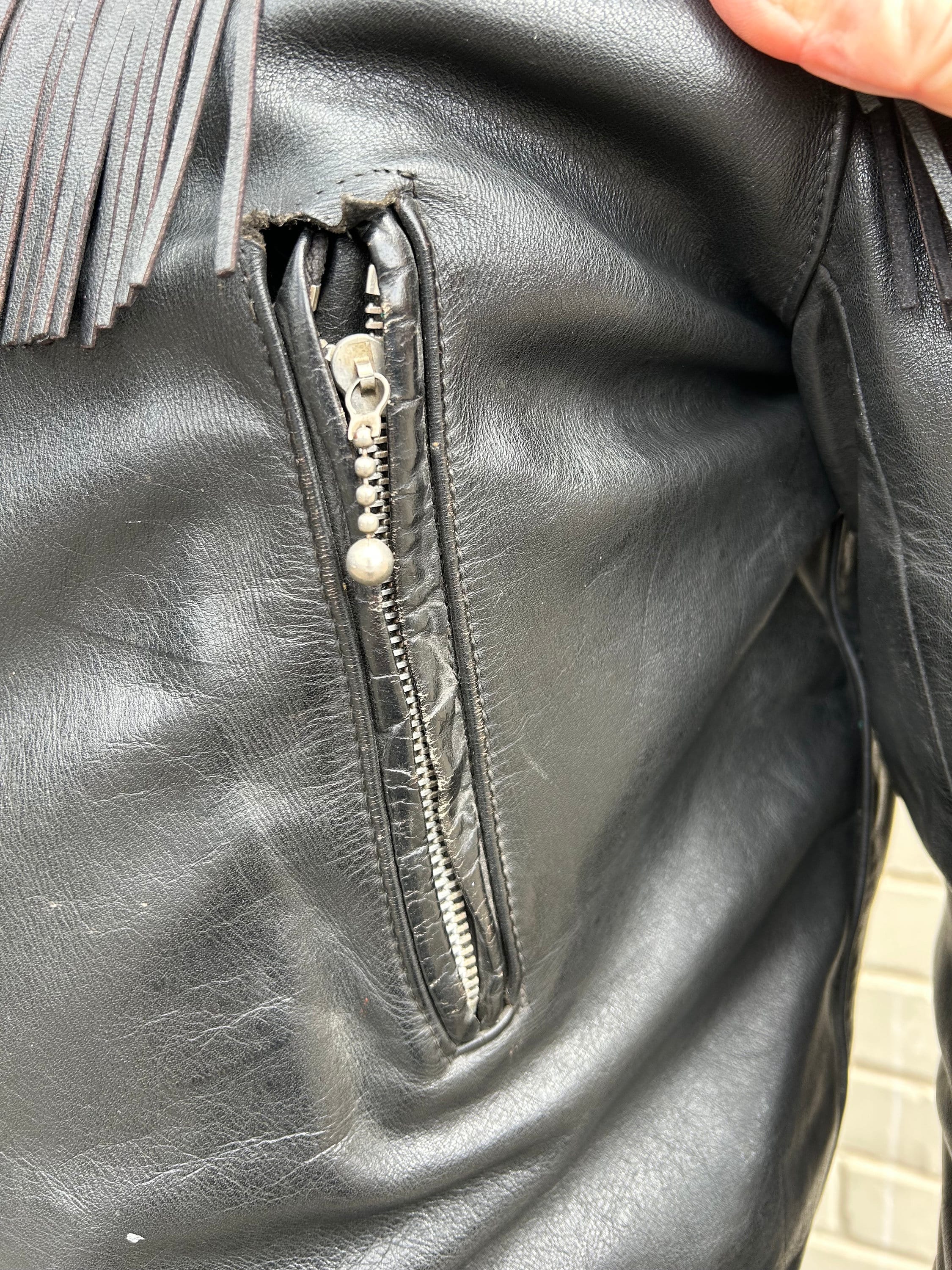 Vintage Lewis Leathers Biker Jacket - Etsy