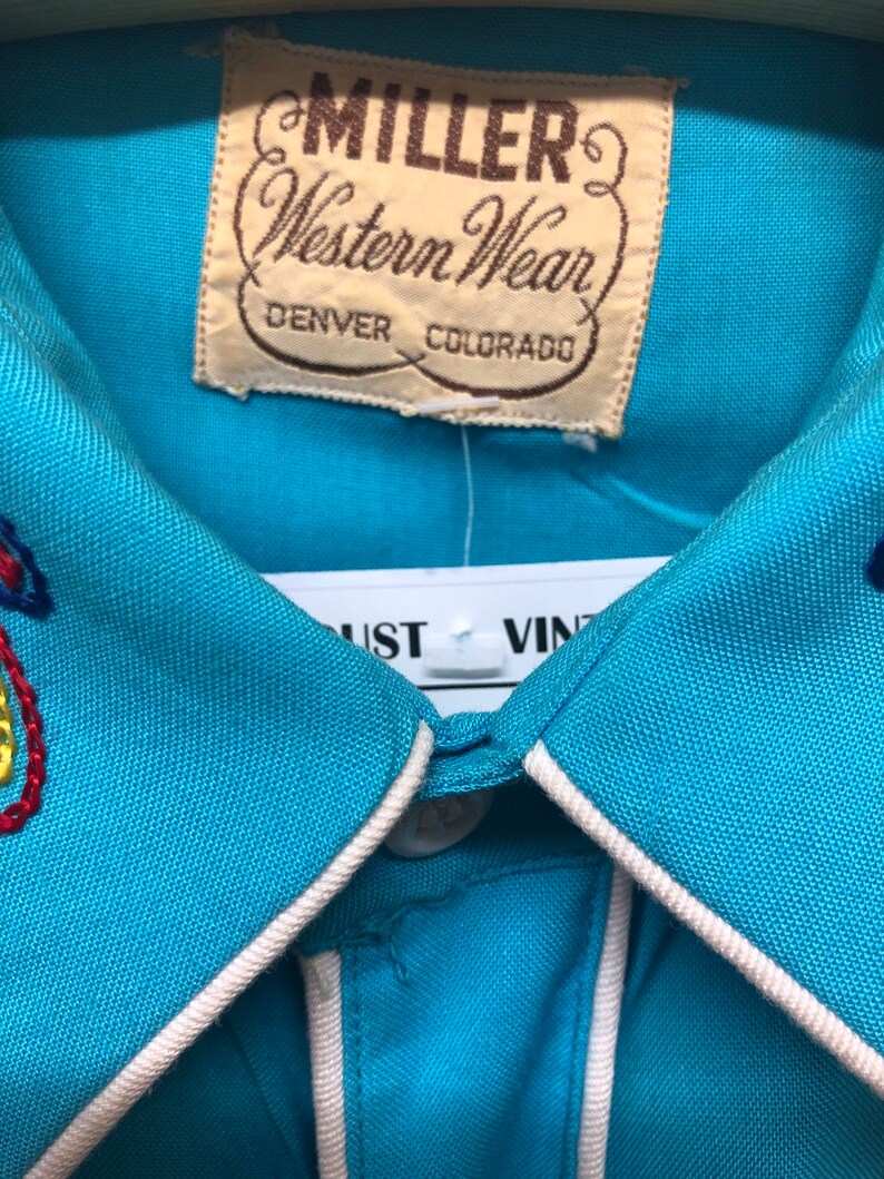 Vintage Miller Western Shirt. - Etsy