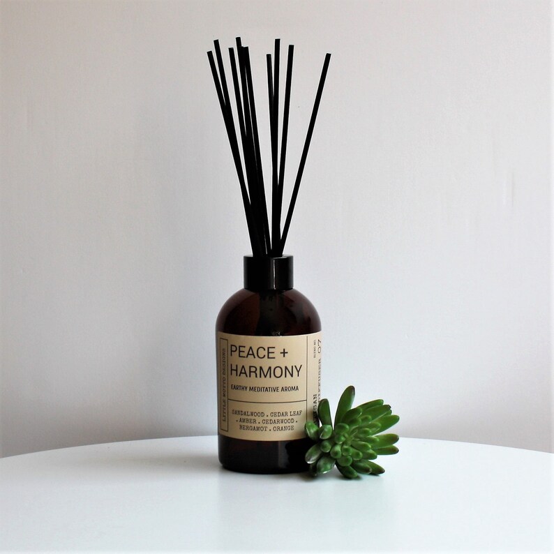 Artisan Reed Diffuser PEACE & HARMONY Amber Brights Room - Etsy