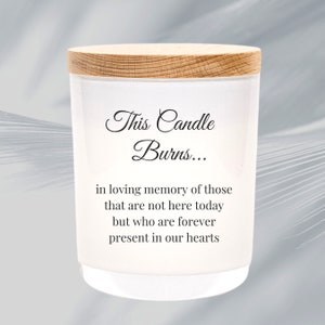Design Your Own | SYMPATHY | Boxed Soy Candle | Photo | Remembrance ...