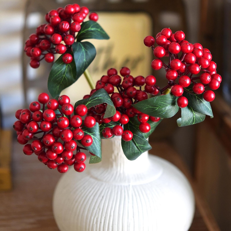 Red Berry Wreath - Etsy