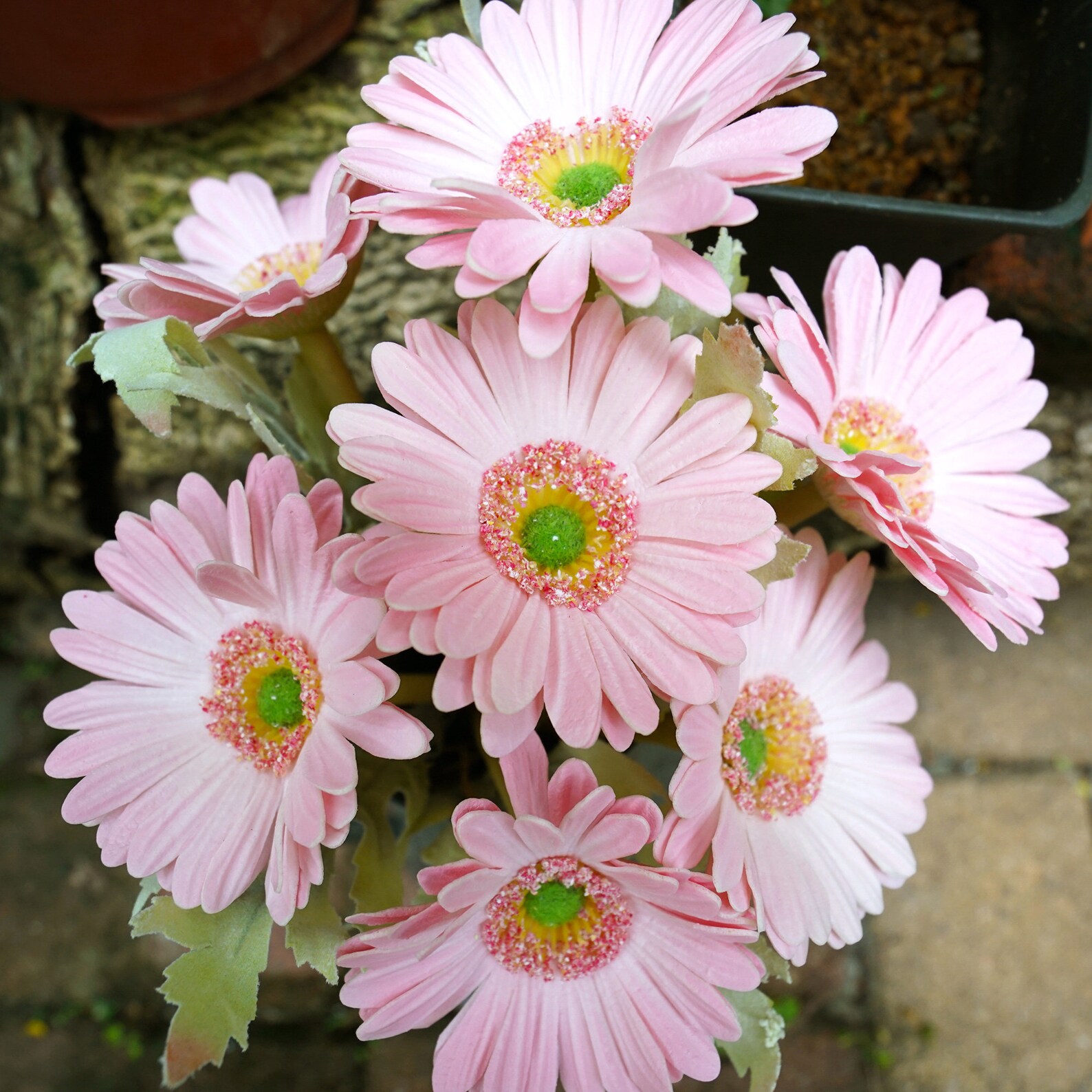 Fiveseasonstuff 7 Stems of Artificial Real Touch Gerbera - Etsy