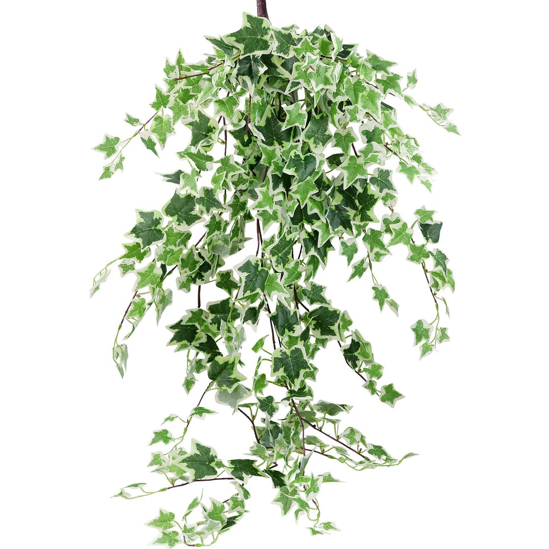 Fiveseasonstuff (4.3ft) 130cm Cascading Variegated Ivy Garland ...