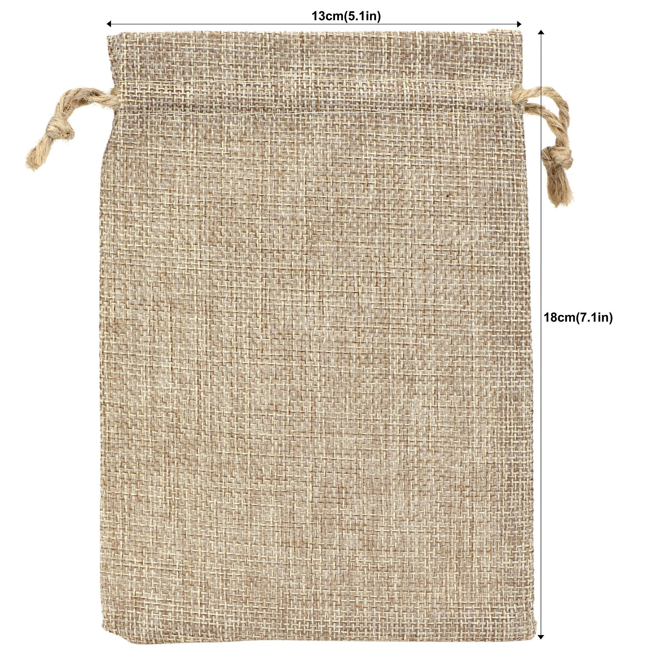 Burlap Drawstring Bags, Hessian Jute Favor and Gift Pouches - Etsy