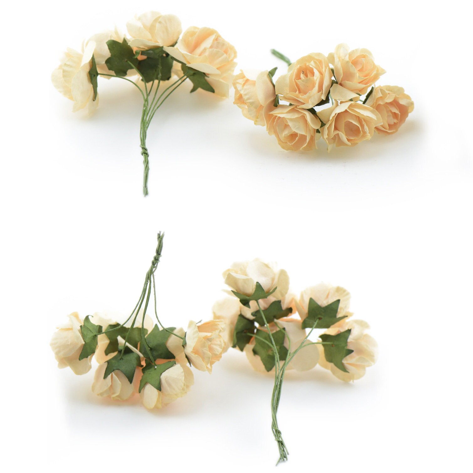 Fiveseasonstuff 144 Pcs Mini Artificial Paper Azalea Flowers | Etsy