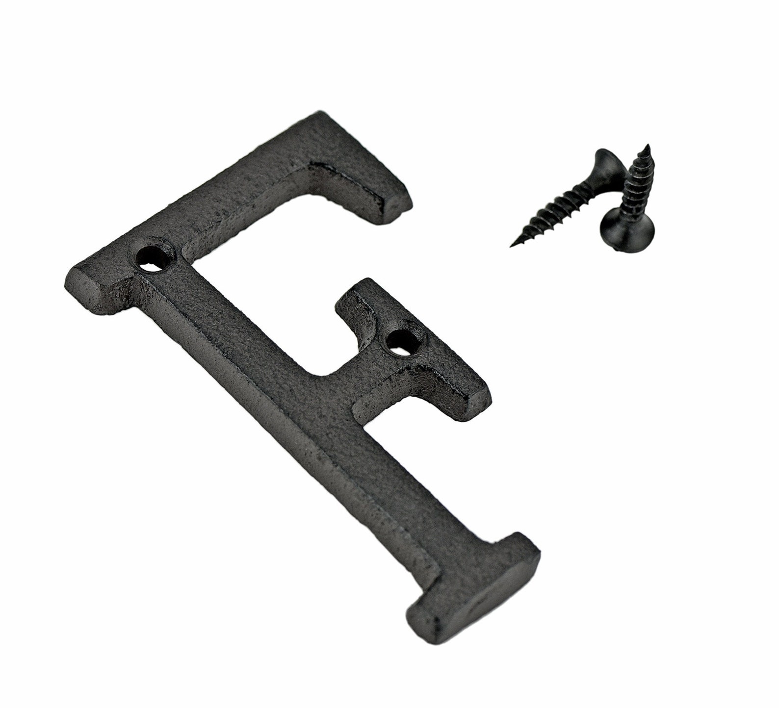 Fiveseasonstuff Vintage Decorative Cast Iron Letters With Mounting ...