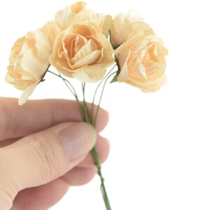 Fiveseasonstuff 144 Pcs Mini Artificial Paper Azalea Flowers - Etsy