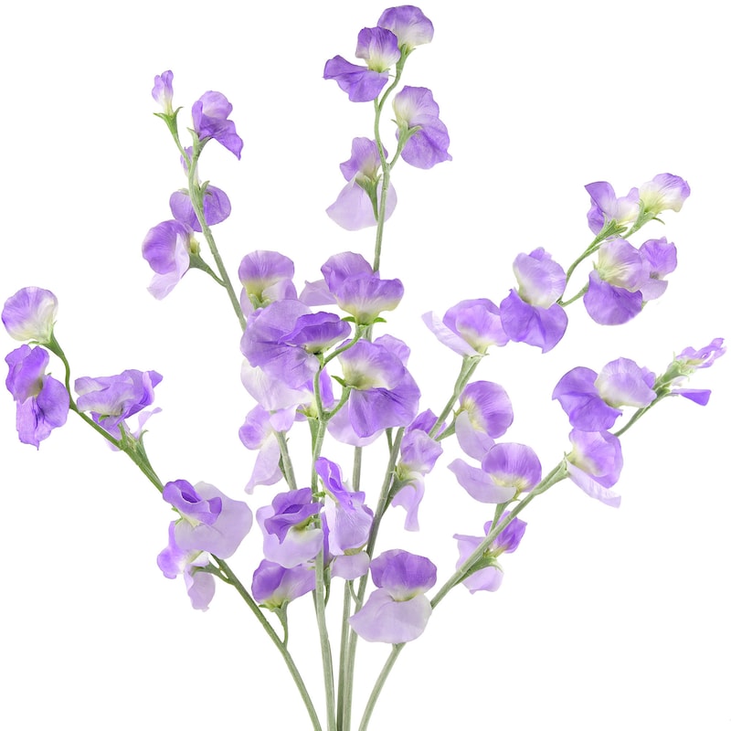 Indigo Artificial Flowers - Etsy
