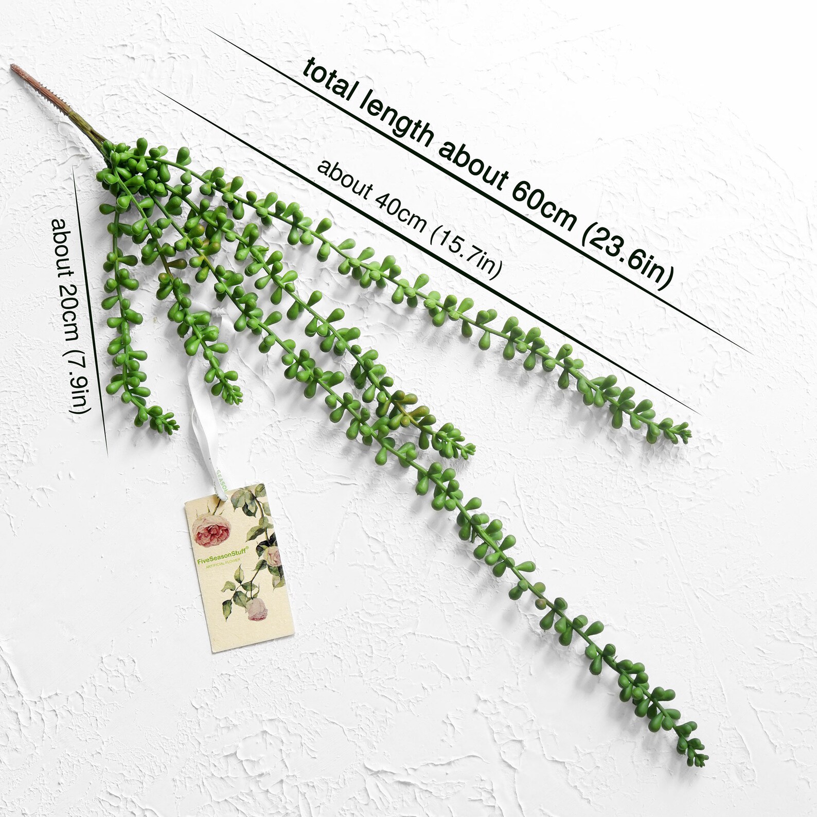 Fiveseasonstuff Artificial Faux String of Pearls Succulent - Etsy