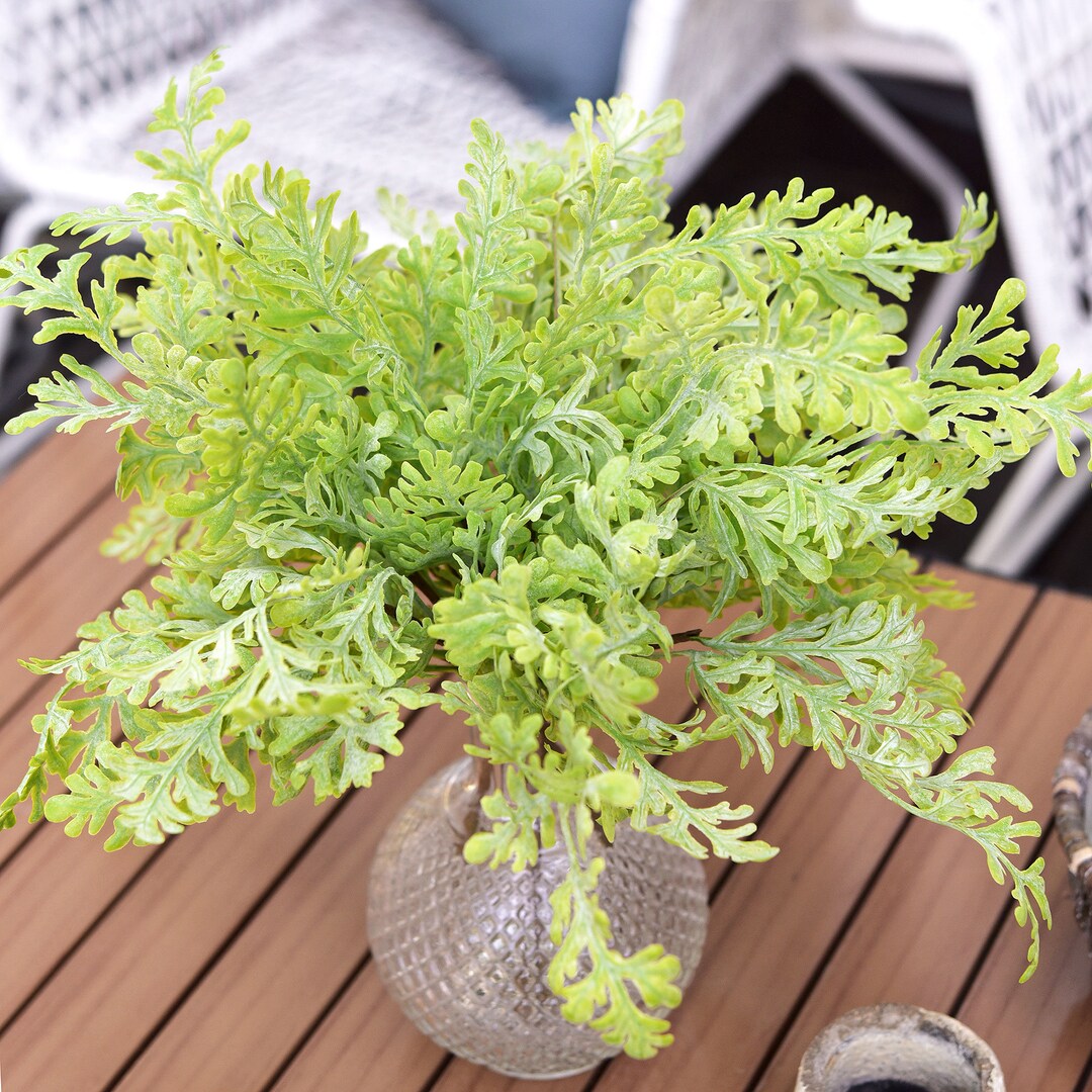 Soft Touch Fern Artificial Greenery 9.8 Inches - Etsy