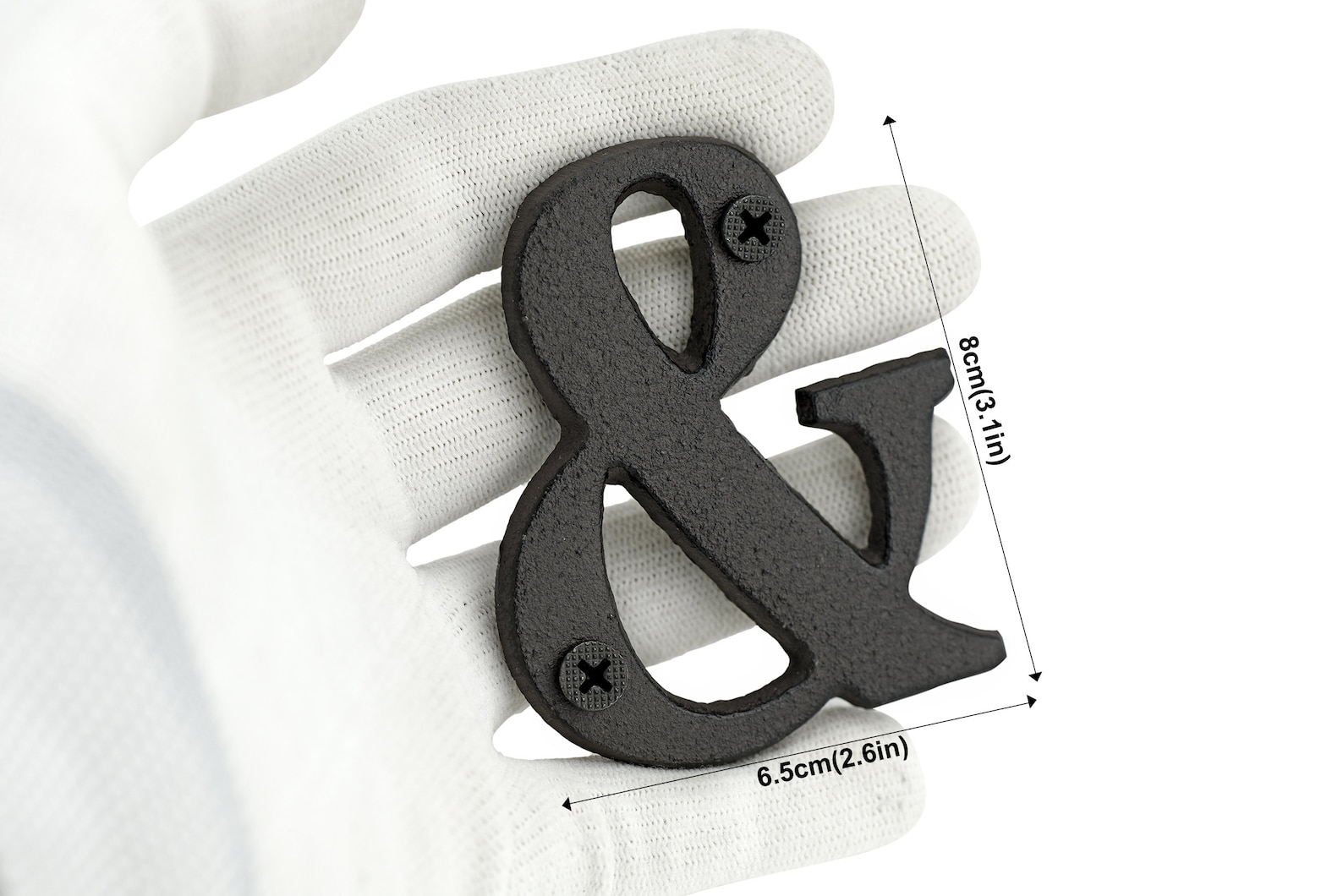 Fiveseasonstuff Vintage Decorative Cast Iron Letters With - Etsy