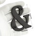 Fiveseasonstuff Vintage Decorative Cast Iron Letters With Mounting ...