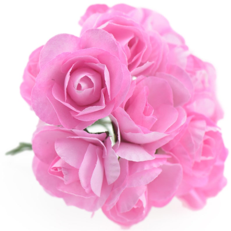 Fiveseasonstuff 144 Pcs Mini Artificial Paper Azalea Flowers - Etsy