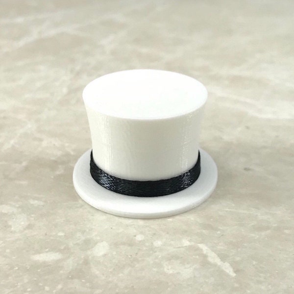 White Mini Top Hat - Etsy