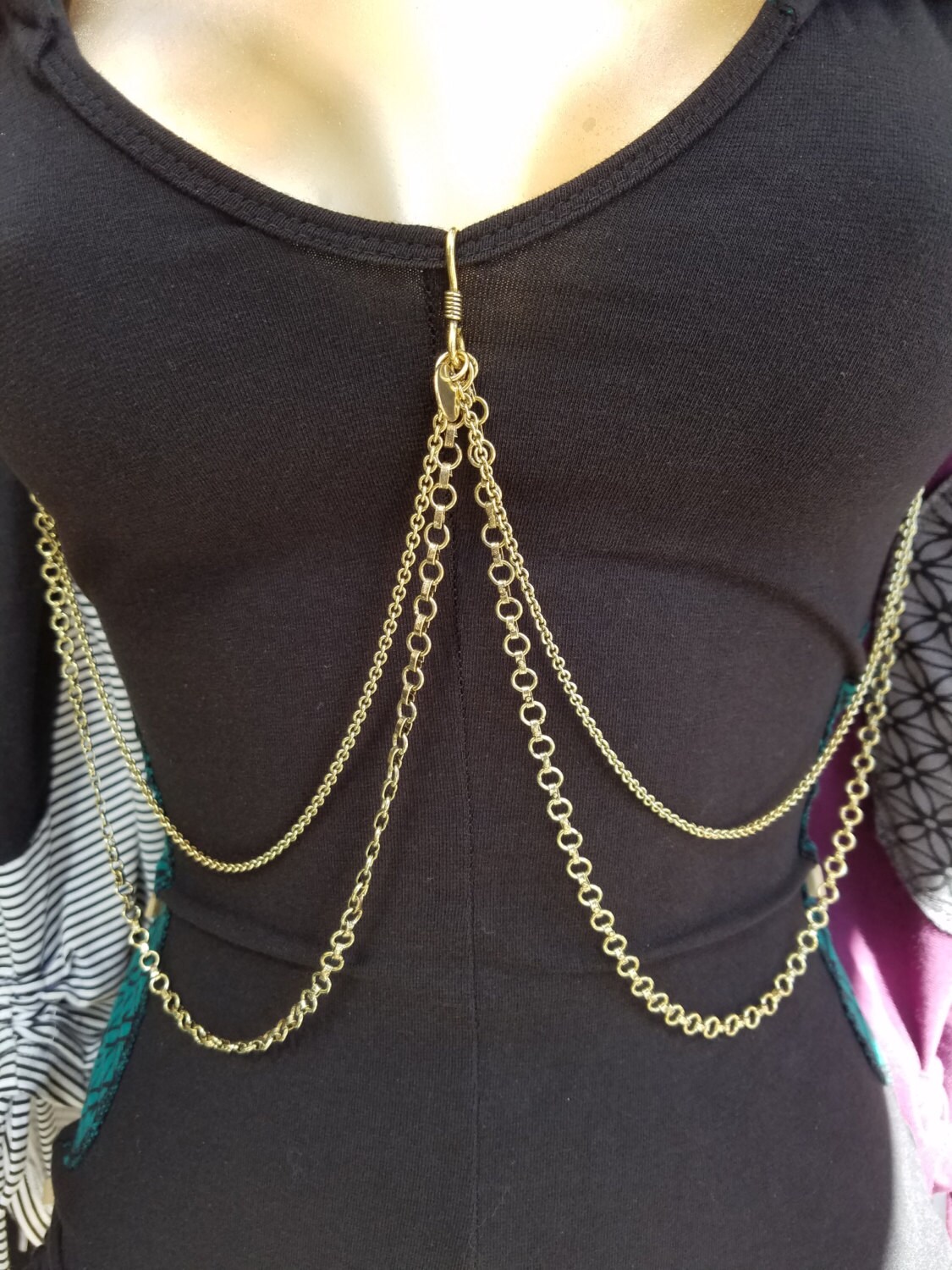 Belly Chain Add-on for Tops and Dresses - Etsy