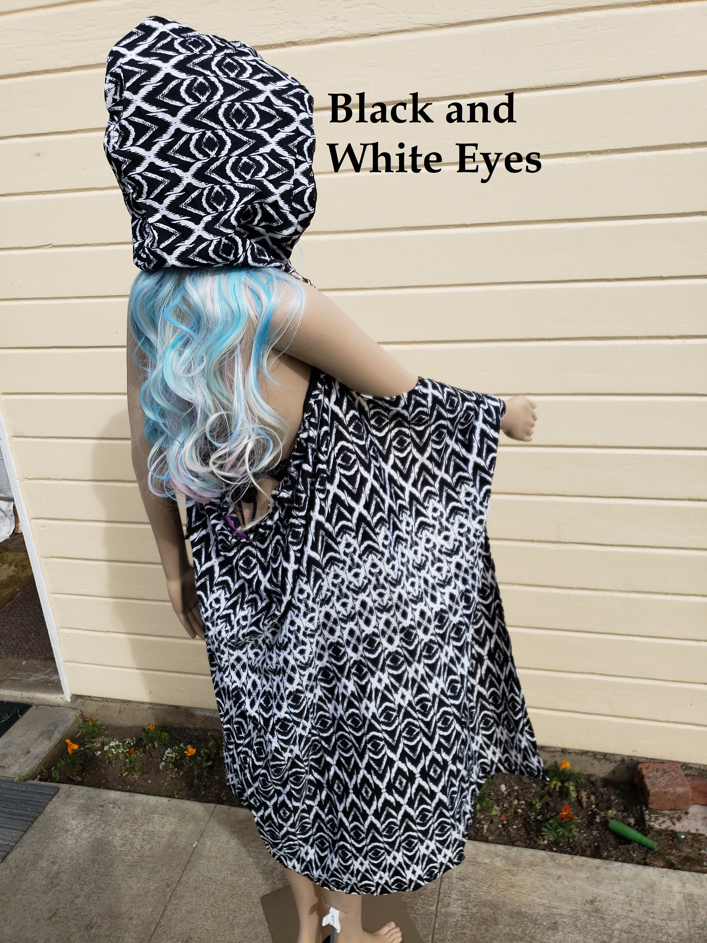 Hooded Cape Sarong Mayan Series Kimono Hood Throw Over | Etsy