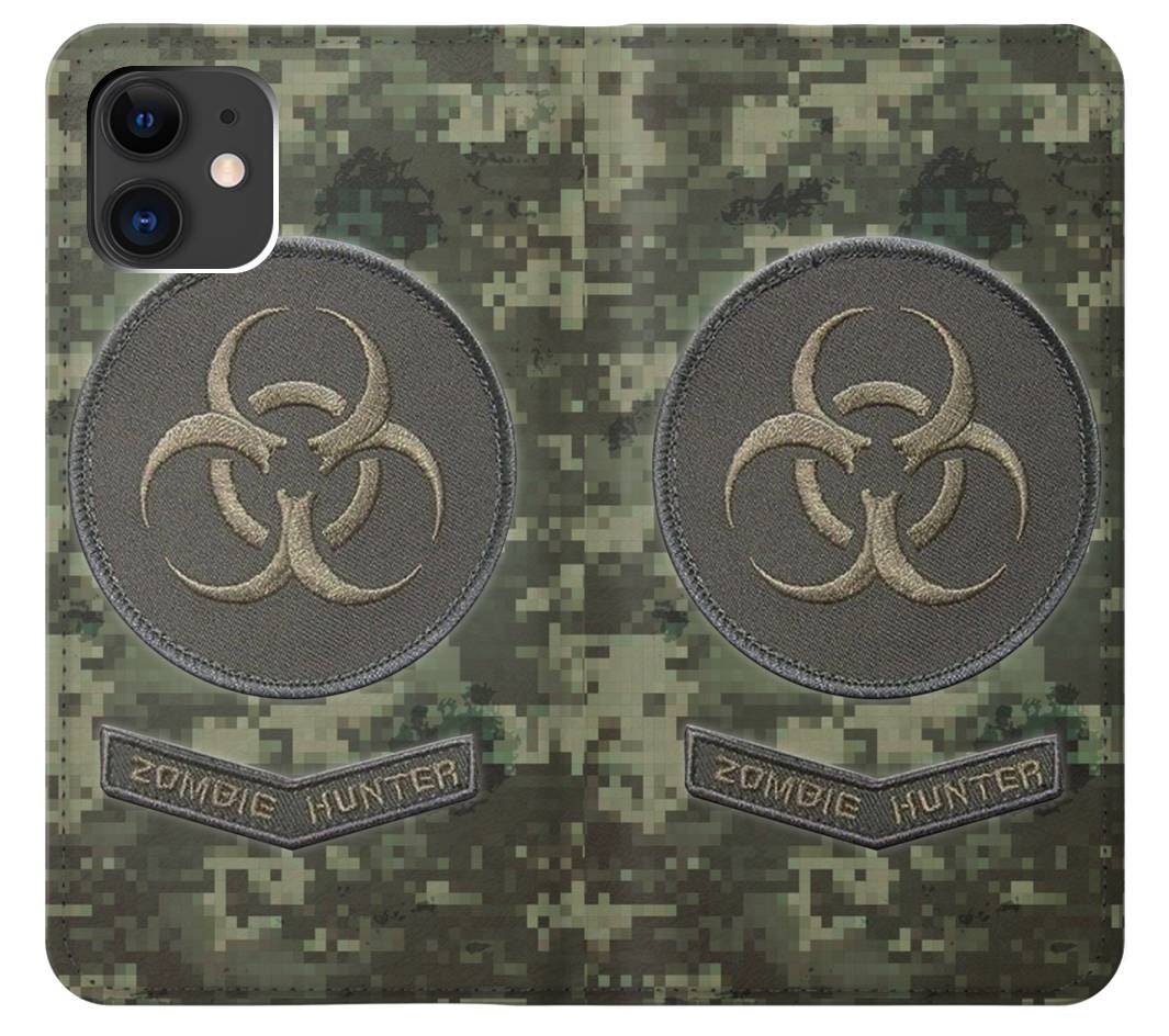 Biohazard Zombie Hunter Graphic Hard & Leather Flip Case - Etsy
