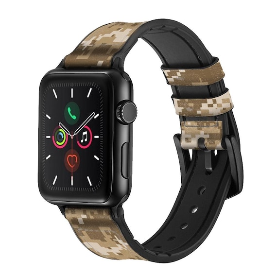 Army Desert Tan Coyote Camo Camouflage & Silicone Smart Watch | Etsy