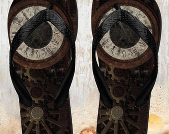 Steampunk Sandals - Etsy