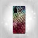 Mermaid Fish Scale Hard & Leather Flip Case Huawei Motorola Moto G ...