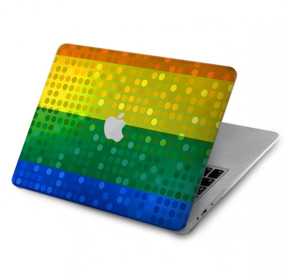 Rainbow LGBT Pride Flag Hard Case for Macbook Pro 13 Macbook - Etsy