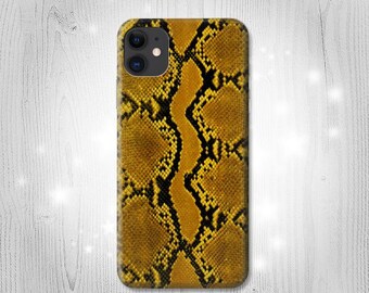 Python Skin Graphic Printed Hard & Leather Flip Case Iphone 13 | Etsy