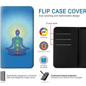 Bhuddha Aura Chakra Balancing Heal Hard & Leather Flip Case Huawei ...