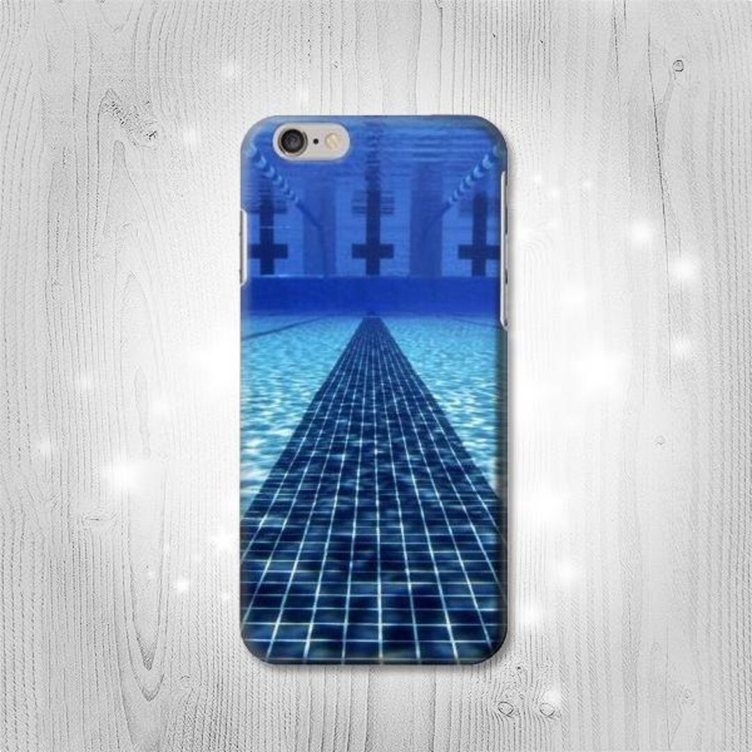 Swimming Pool Hard & Leather Flip Case Iphone 14 Pro Max Plus - Etsy