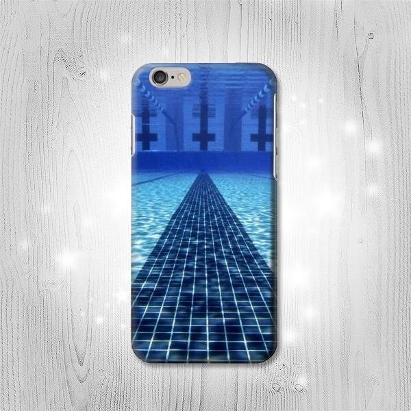 Swimming Pool Hard & Leather Flip Case Iphone 14 Pro Max Plus - Etsy