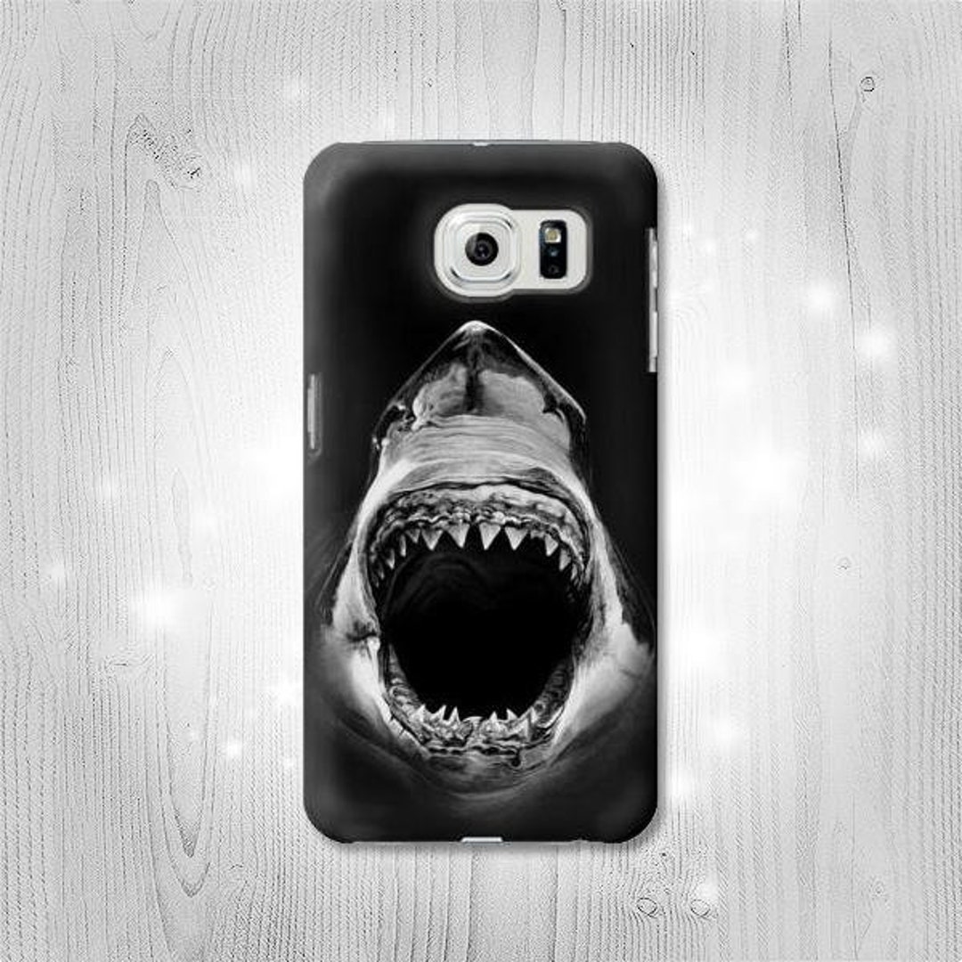 Great White Shark Hard & Leather Flip Case Huawei Motorola Moto G ...