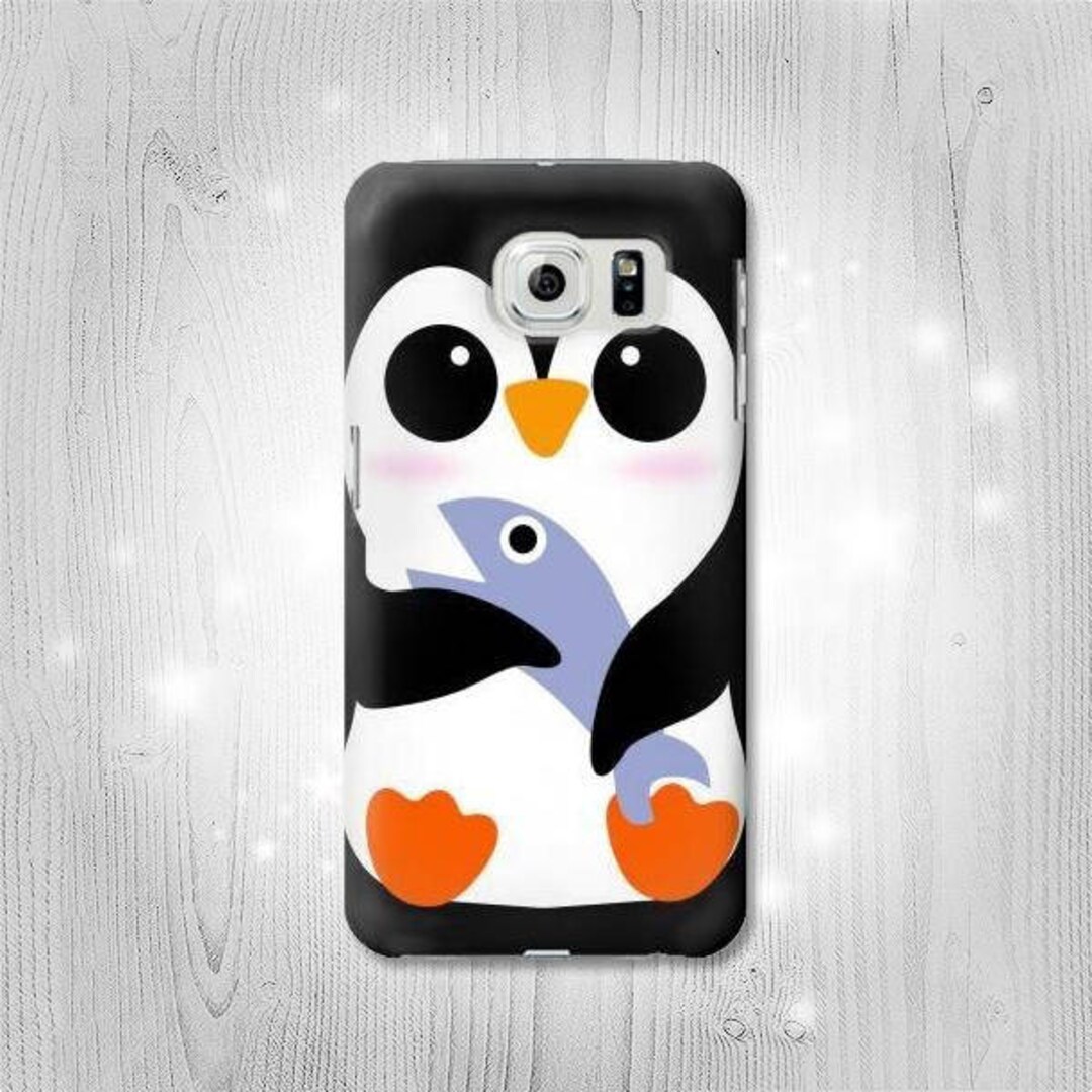 Cute Baby Penguin Hard & Leather Flip Case Huawei Motorola Moto G ...