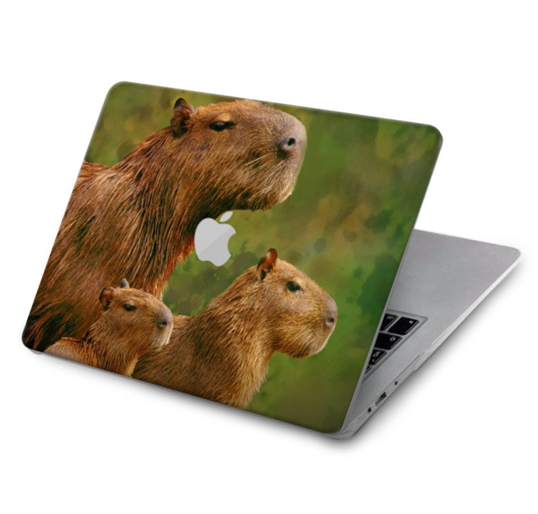 Capybara Family Giant Guinea Pig Hard Case for MacBook Pro 13, MacBook ...