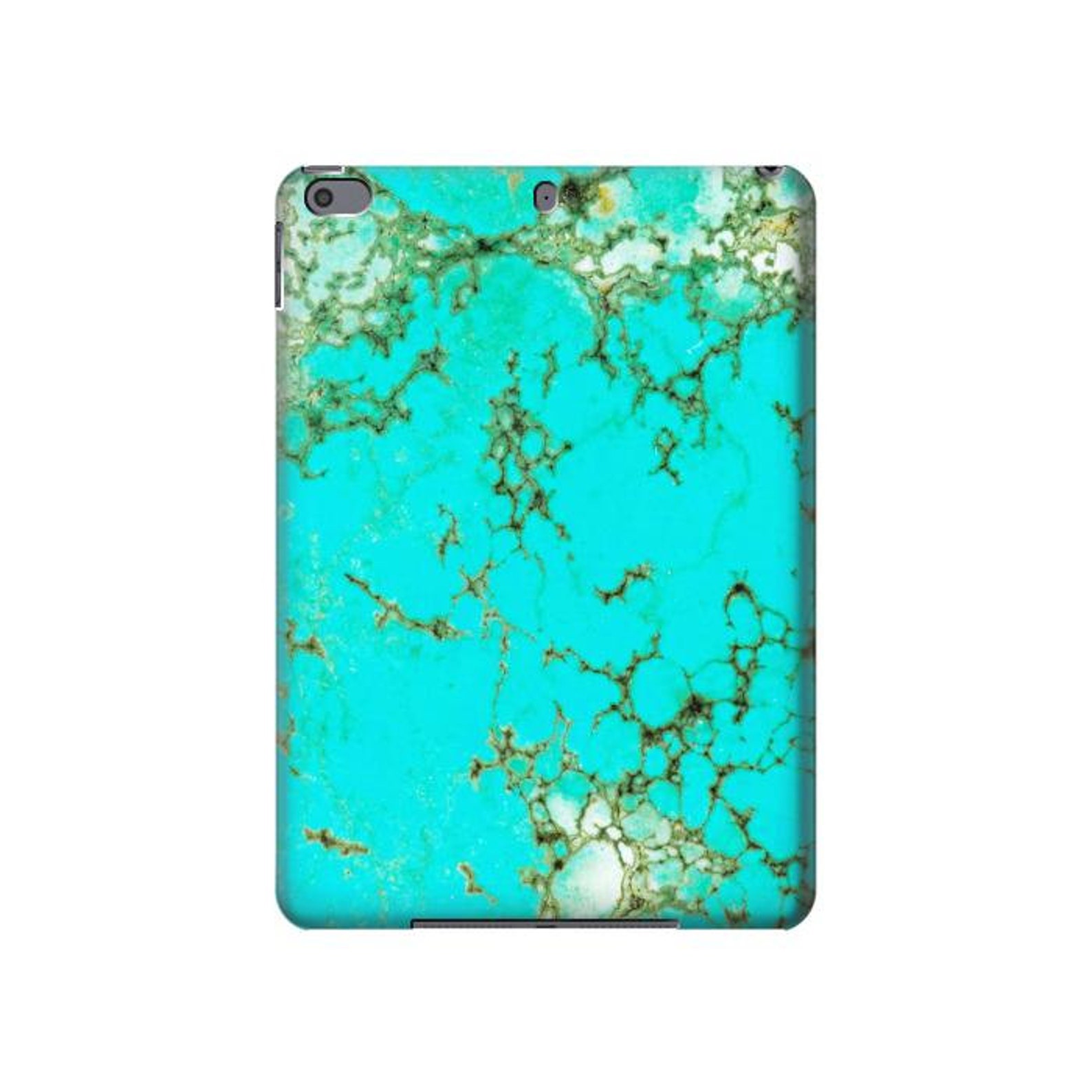 Turquoise Texture Graphic Printed Hard Back Case for Ipad 6 5 - Etsy