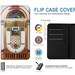Jukebox Music Playing Device Hard & Leather Flip Case Huawei LG Velvet ...