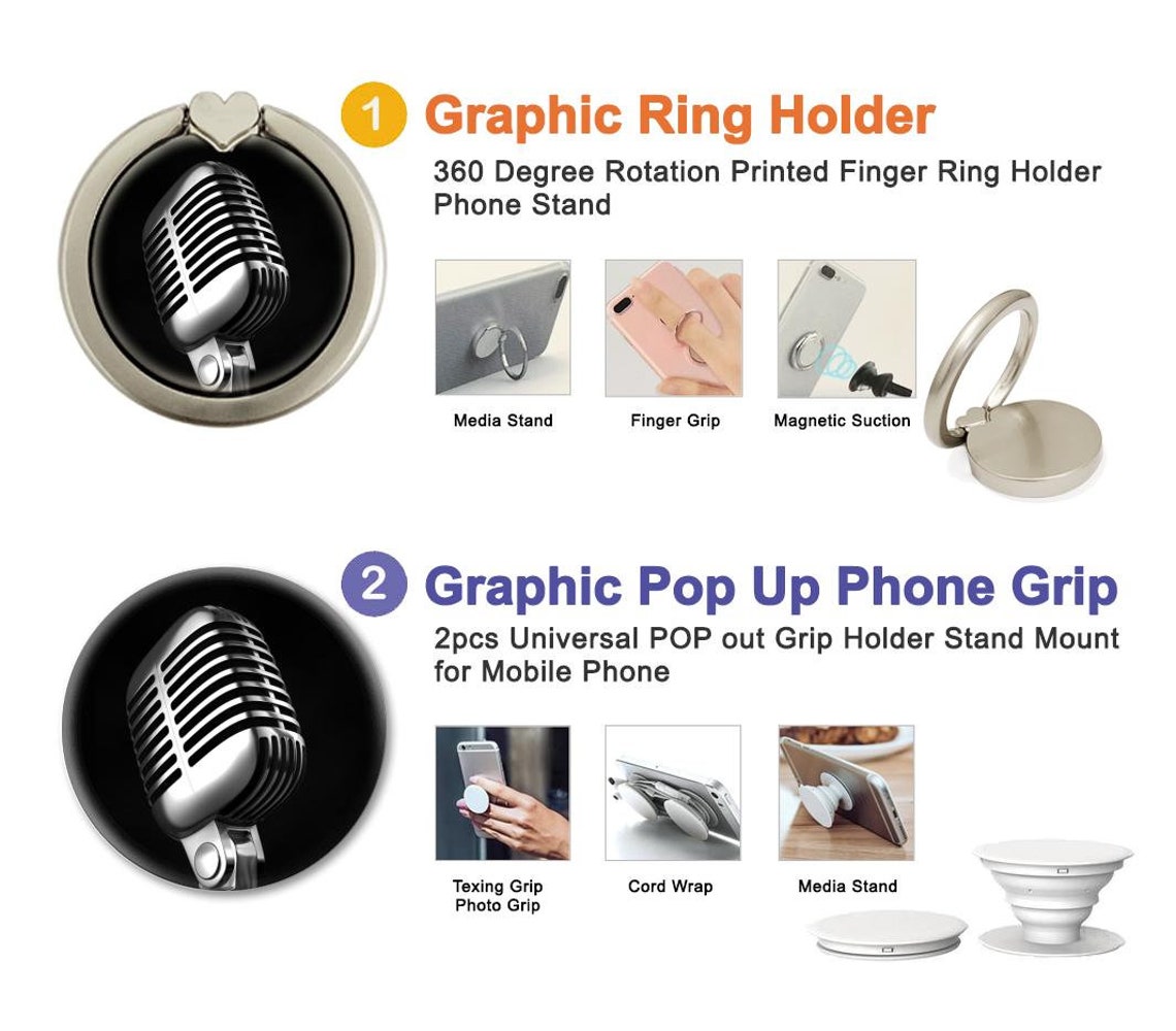 Retro Microphone Jazz Music Hard & Leather Flip Case iPhone 17 Pro Max ...