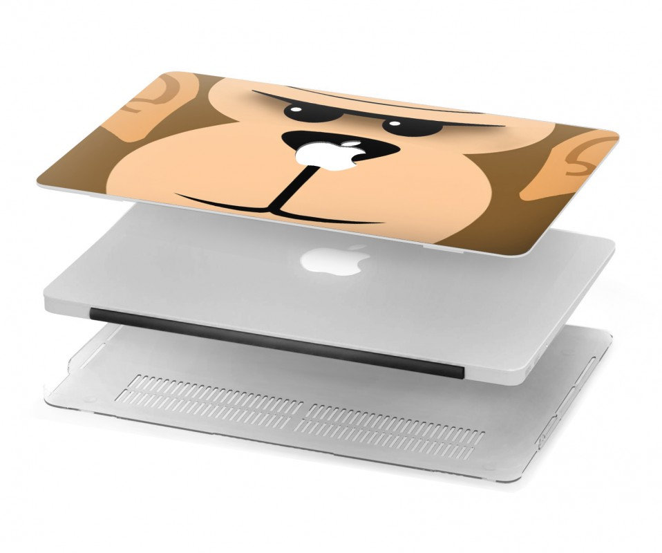 Cute Grumpy Monkey Cartoon Hard Case for Macbook Pro 13 - Etsy