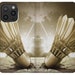 Badminton Sport Hard & Leather Flip Case iPhone 15 Pro Max Plus Samsung ...