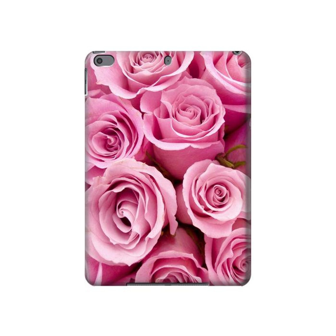 Pink Rose Hard Back Case for iPad 6 5 9.7 iPad Mini 6 7 iPad Pro 12.9 ...