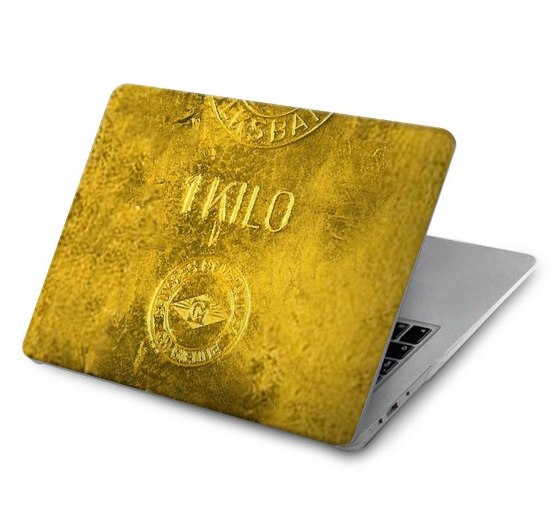 One Kilo Gold Bar Graphic Printed Hard Case for MacBook Pro 13, MacBook ...