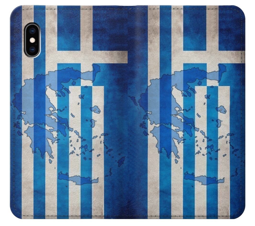 Greece Football Euro Flag Hard & Leather Flip Case Iphone 13 - Etsy